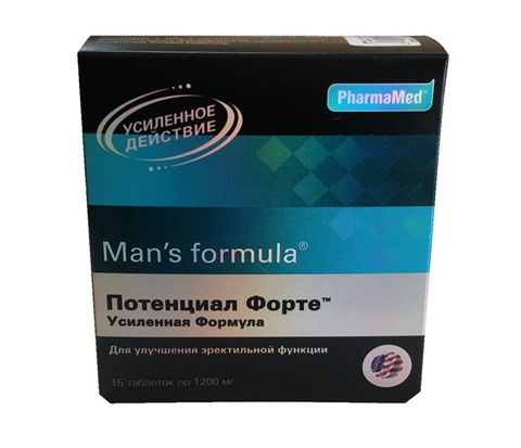 Менс формула потенциал форте усиленная формула n15 табл цена 1120 руб в ...